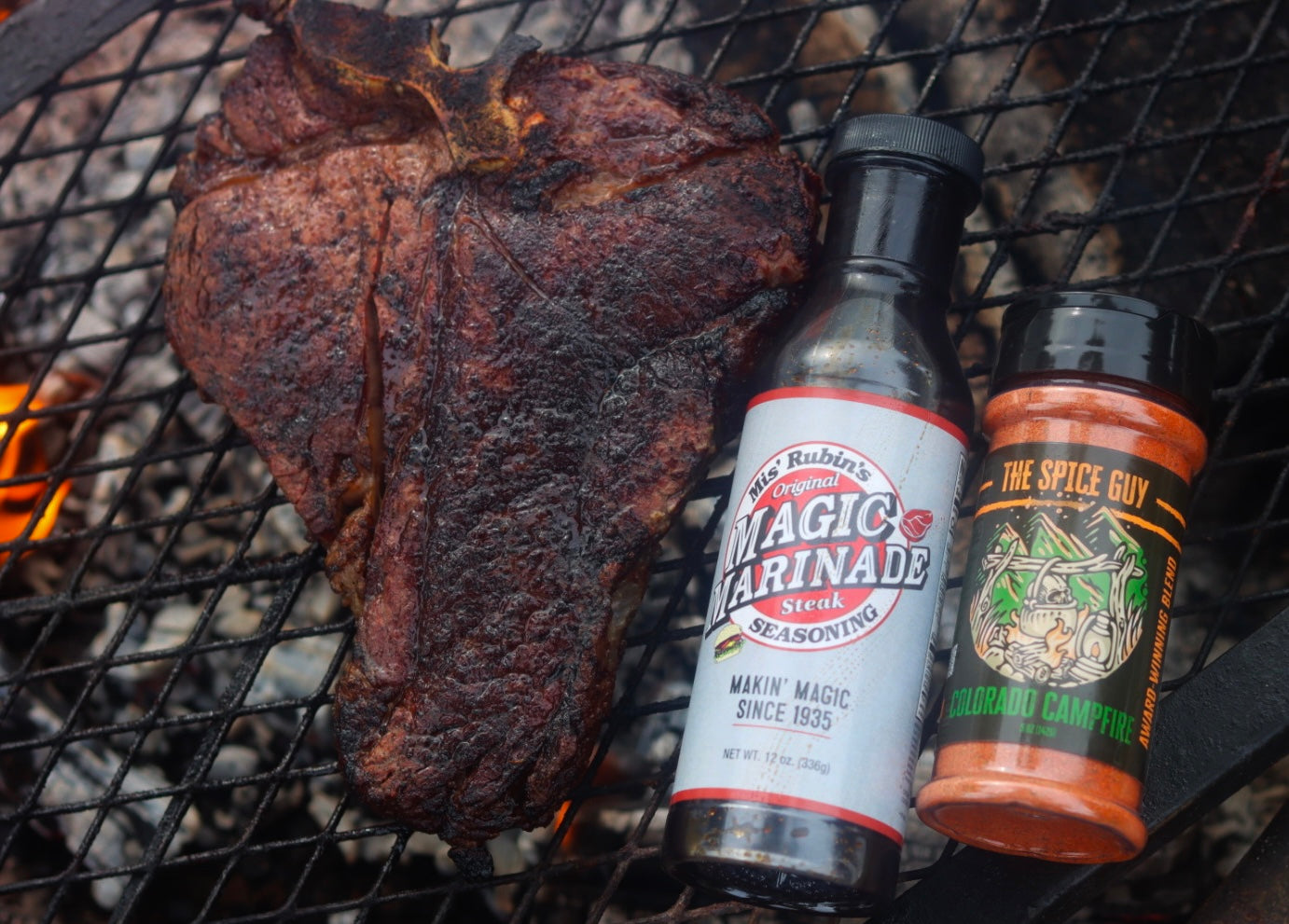 Fire Pit Porterhouse Recipe | Grill Masters Club