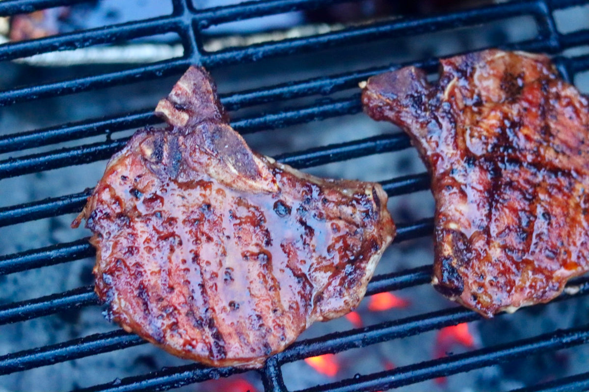 Pitmaster Snack: BBQ Glazed Pork Chop | Grill Masters Club