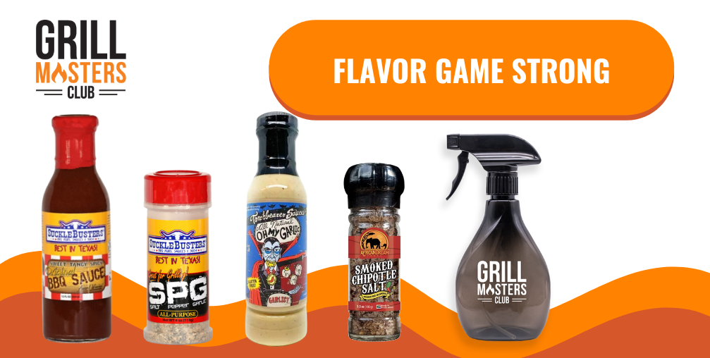 Box Overview: Flavor Game Strong | Grill Masters Club