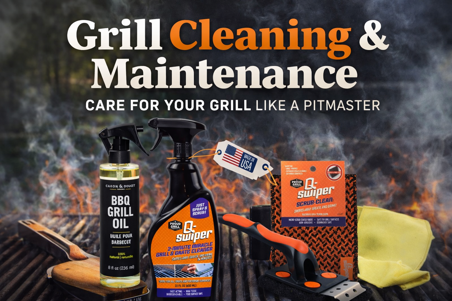 Grill Cleaning & Maintenance Guide: How to Care for Your Grill | Grill ...