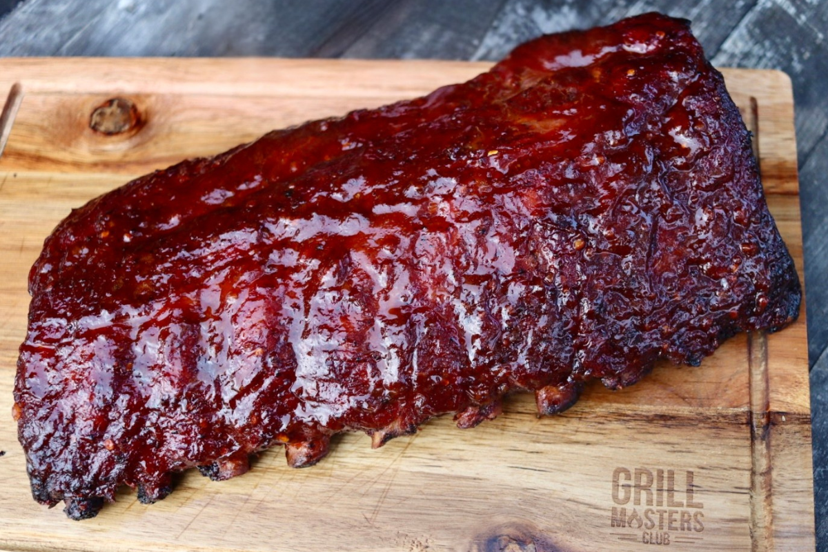 Spellbound Bourbon Blueberry Baby Back Ribs | Grill Masters Club
