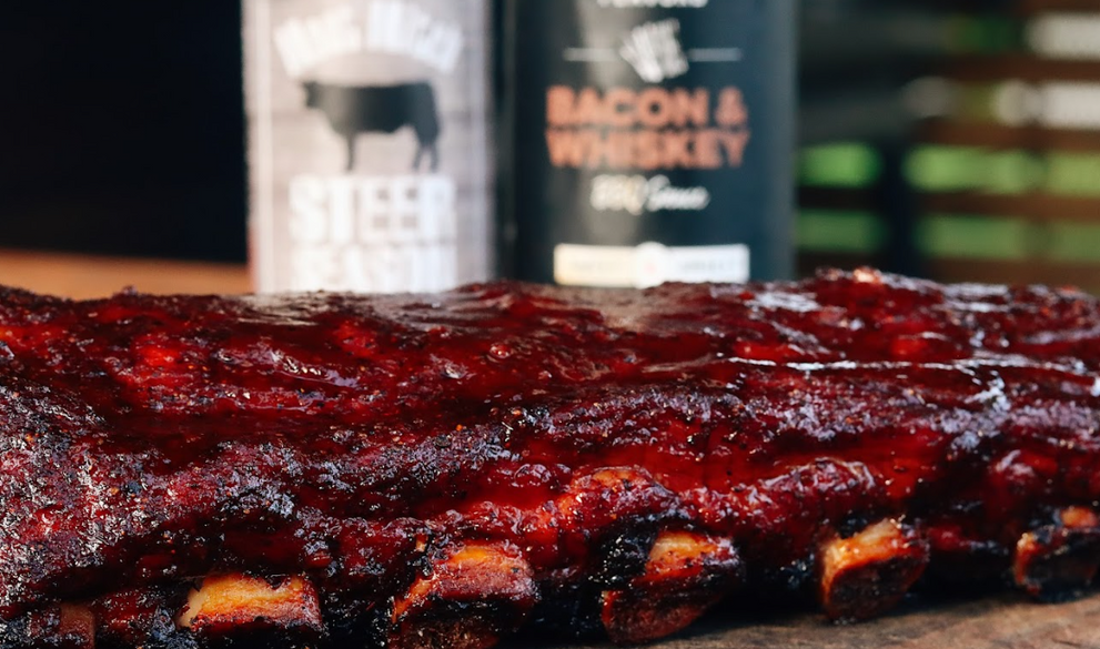 Bourbon Bacon Baby Back Ribs | Grill Masters Club