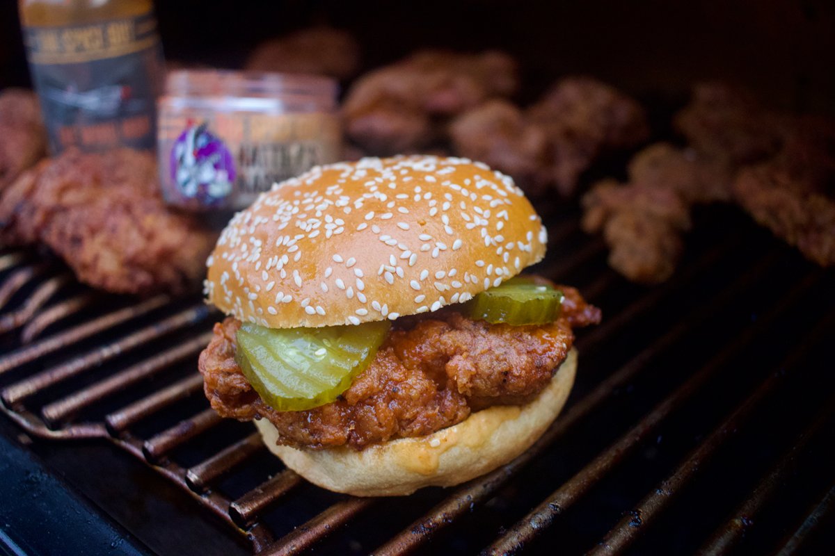 Red Zone Hot Chicken Sandwiches | Grill Masters Club