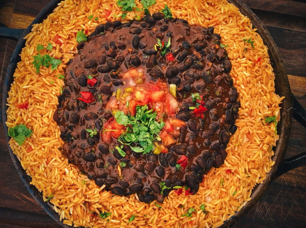 Cilantro Lime Rice & Smoked Black Beans | Grill Masters Club