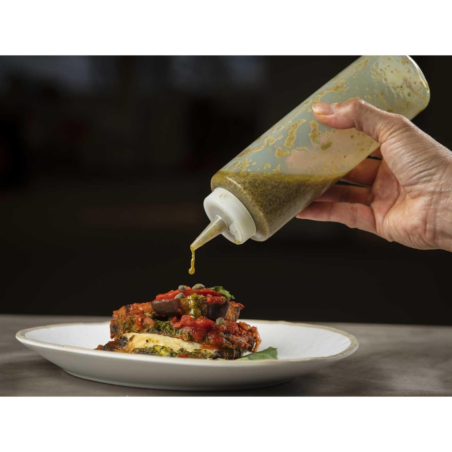 12 oz Plastic Squeeze Bottle by TableCraft | Grill Masters Club