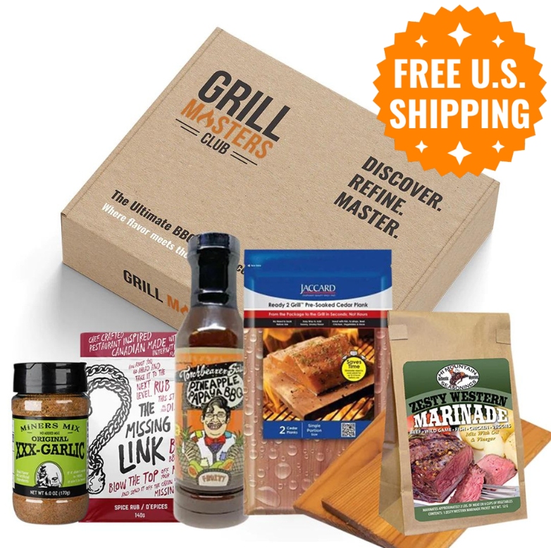 Grill Masters Club: America's #1 Grilling & BBQ Subscription Box