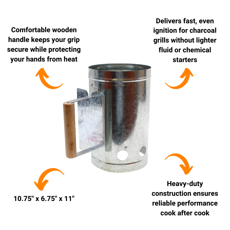 Charcoal Chimney by TableCraft | Grill Masters Club