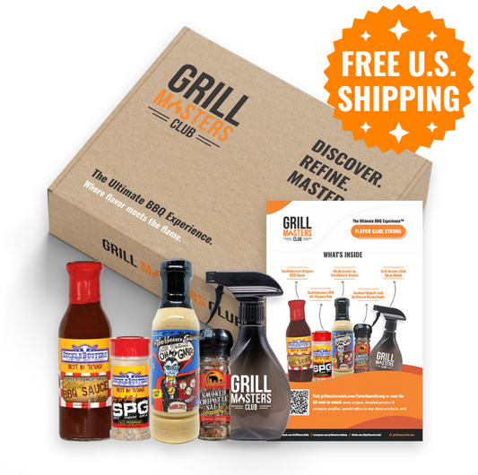 Grilling & BBQ Boxes | 5+ Full Size Products + Recipes | Grill Masters Club