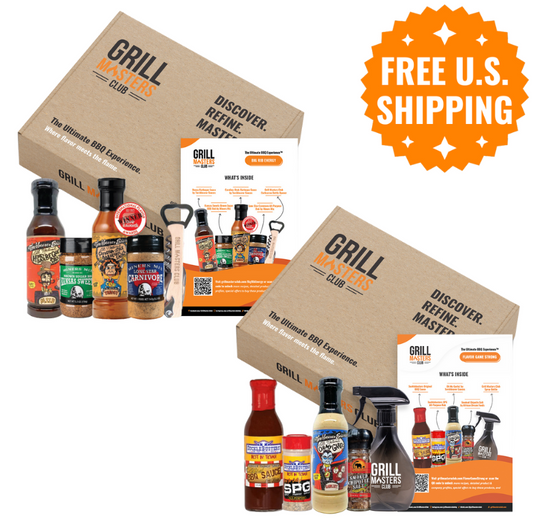 Grilling & BBQ Boxes | 5+ Full Size Products + Recipes | Grill Masters Club