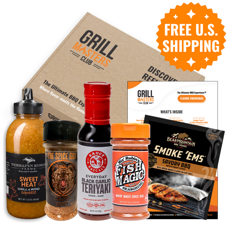 "Flavor Fireworks" BBQ Box | Grill Masters Club