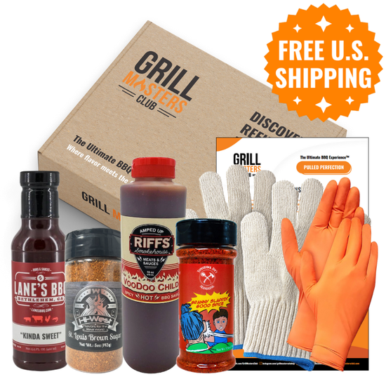 "Pulled Perfection" BBQ Box - Free US Shipping | Grill Masters Club