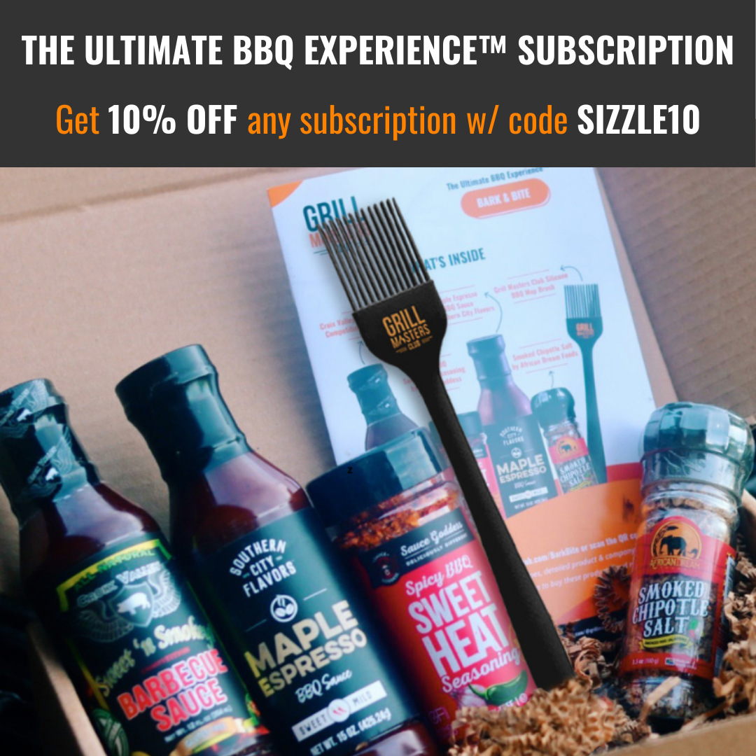 10% Off The Ultimate Prepaid BBQ Subscription Box | Grill Masters Club
