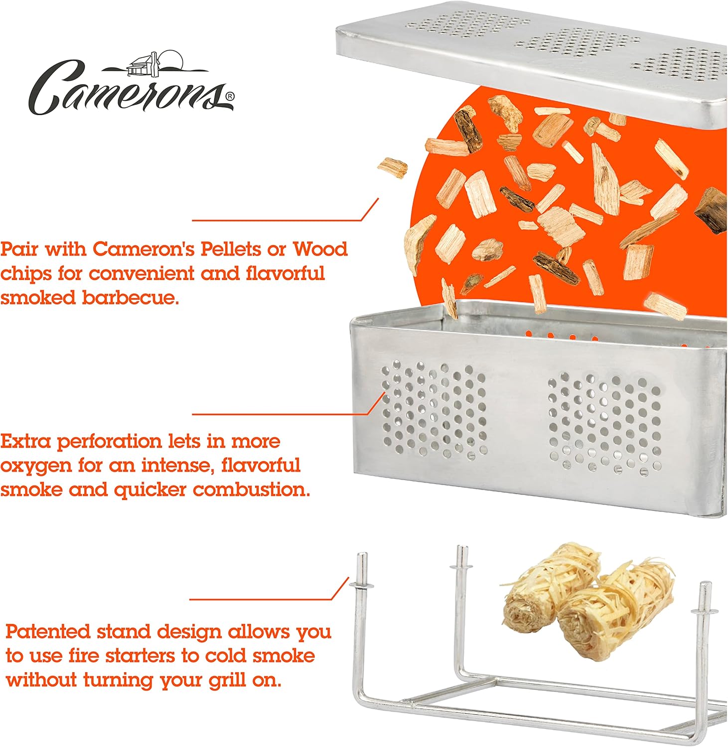 The Flip Smoke Box by Camerons Products for Hot & Cold Smoking | Grill ...